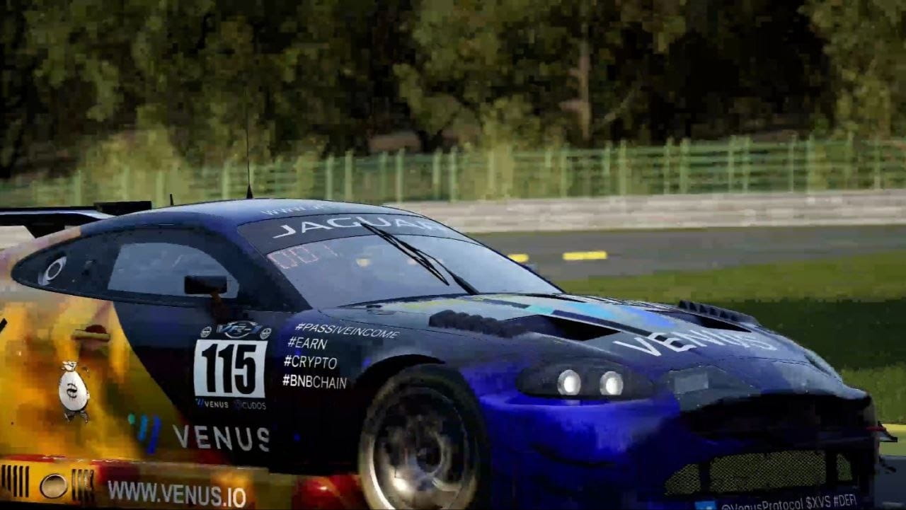 Venus Sponsoring a SIM Racer into a race against other BNB Chain ...