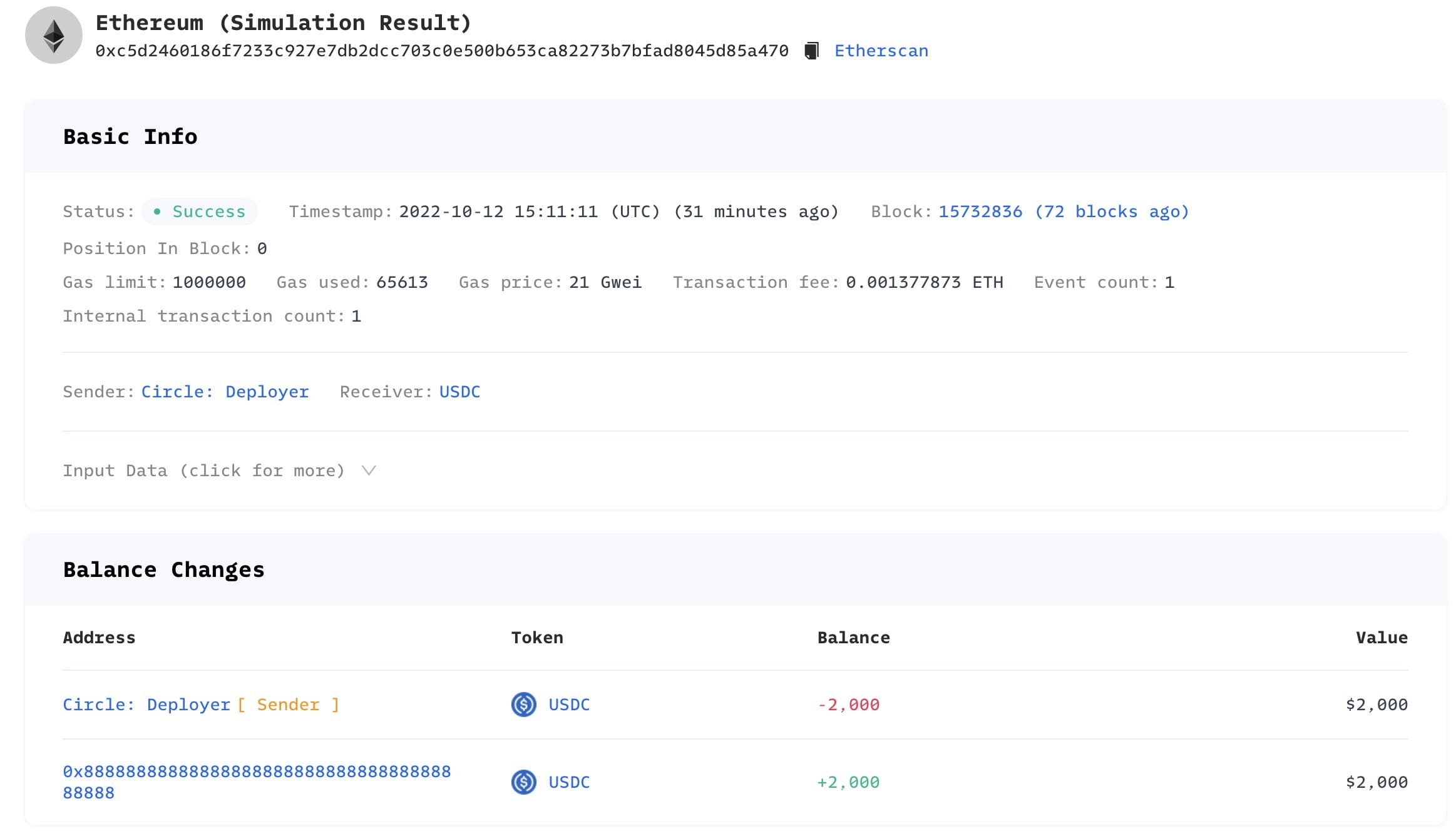 Phalcon's new feature Transaction Simulation is live. You | BlockSec on ...