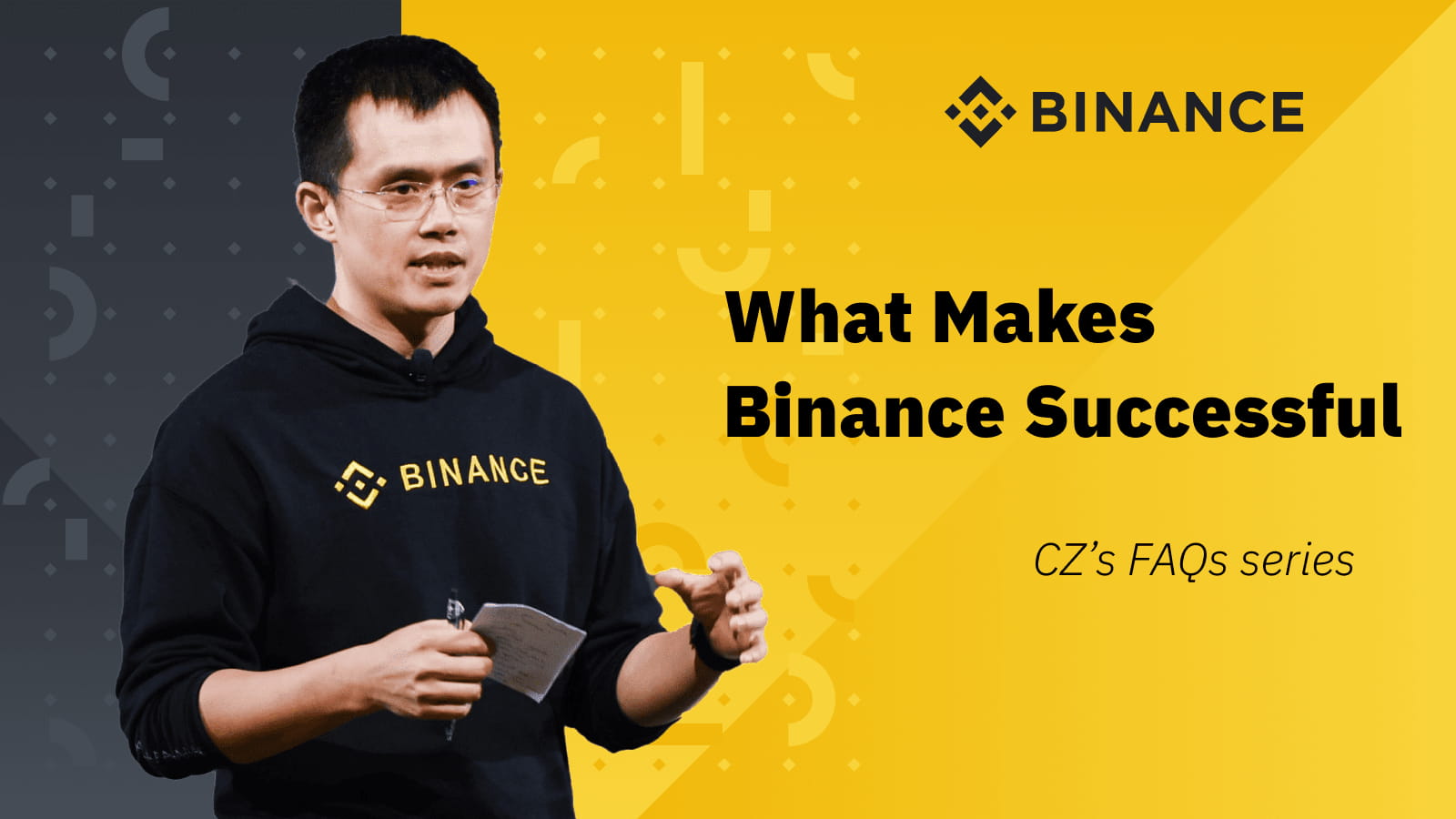 What Makes Binance Successful CZ’s FAQ This article is a p | RMAAD on ...