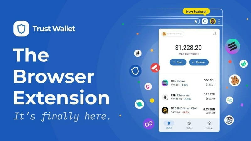 Trust Wallet launches a Desktop browser extension | IBCIG on Binance Square