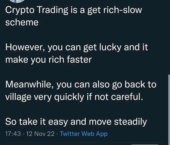 Great advice esp for my Nigerian Crypto Community. | CryptoVic on Binance Square