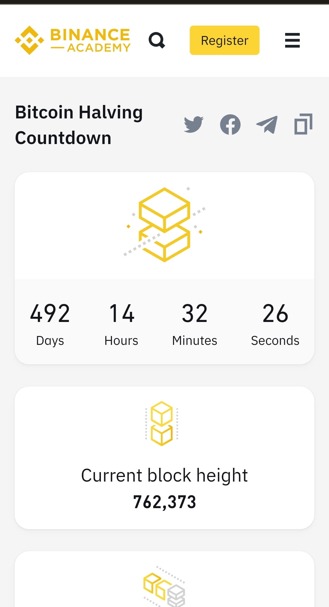 Bitcoin halving Countdown, 492 days remain! Source: Binance | Kasonso-Cryptography on Binance Square