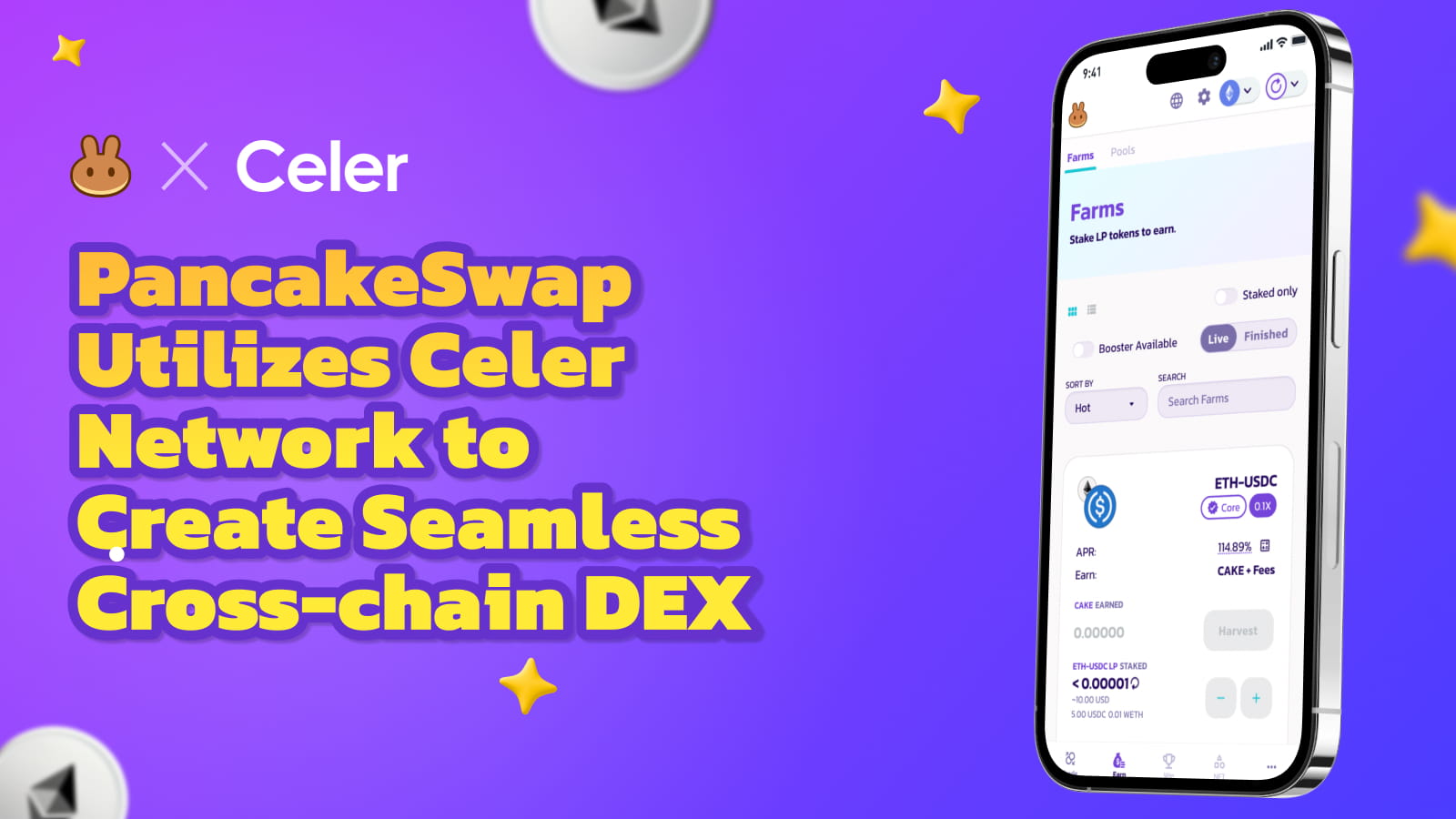 PancakeSwap Utilizes Celer Network to Create Seamless Cross-chain DEX | PancakeSwap on Binance ...
