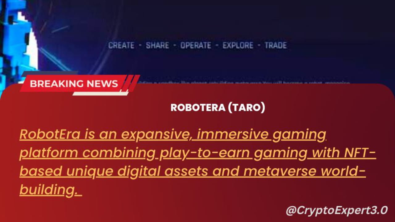 RobotEra (TARO) | CryptoExpert on Binance Square