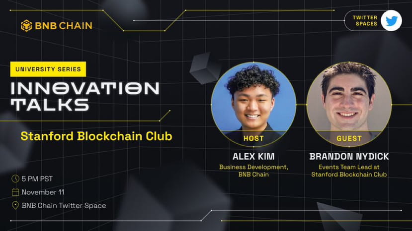 We will be having a talk with Stanford Blockchain Club this | Yesu on ...