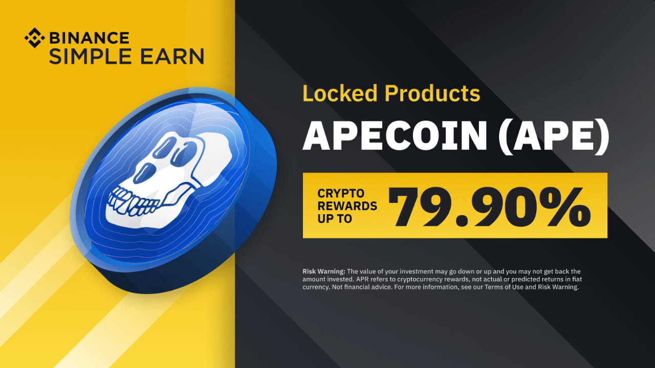 APE Locked Products: Subscribe Now and Receive Rewards up to 79.90%! | CRYPTOUSDUA on Binance Square