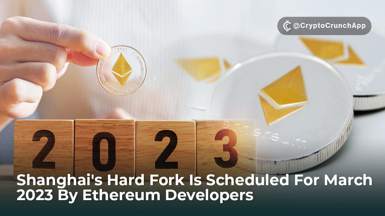 Shanghai's Hard Fork Is Scheduled For March 2023 By Ethereum Developers | Cca123 on Binance Square