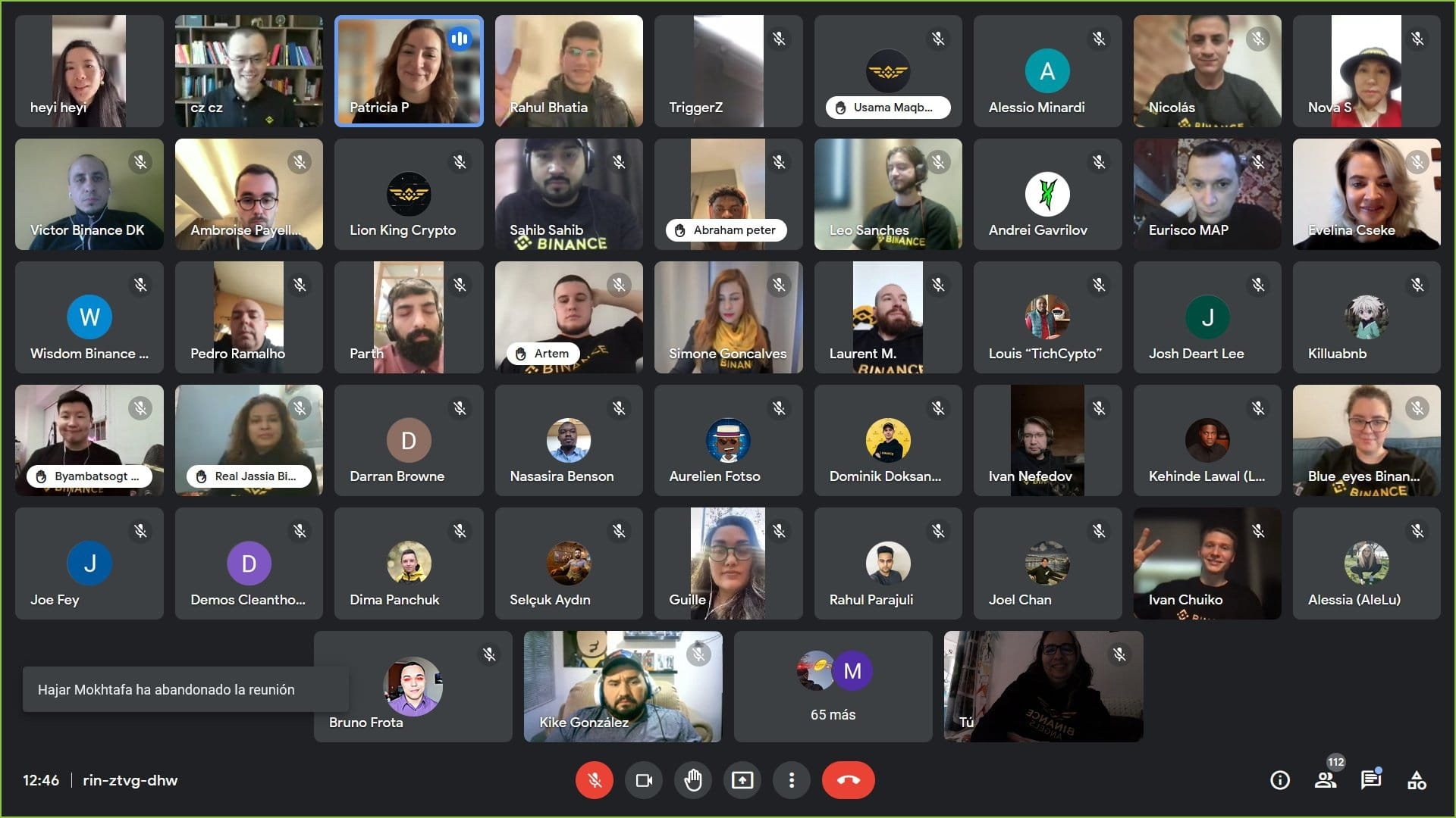 cz Binanace tweeted always fun to hang out with Binanace | Degan ...