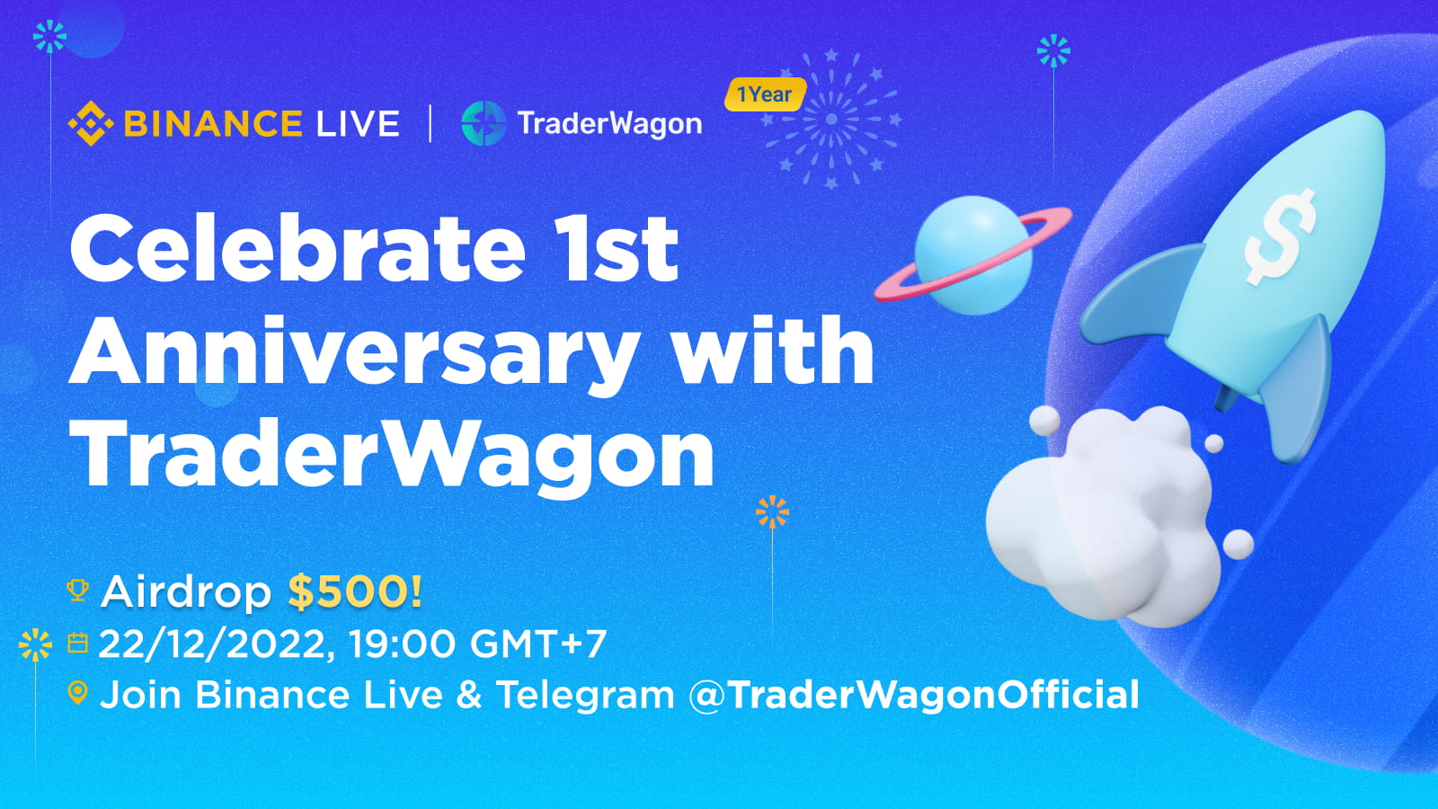 Celebrate Our 1st Year milestone Together on 22 Dec Live 🎉 ...