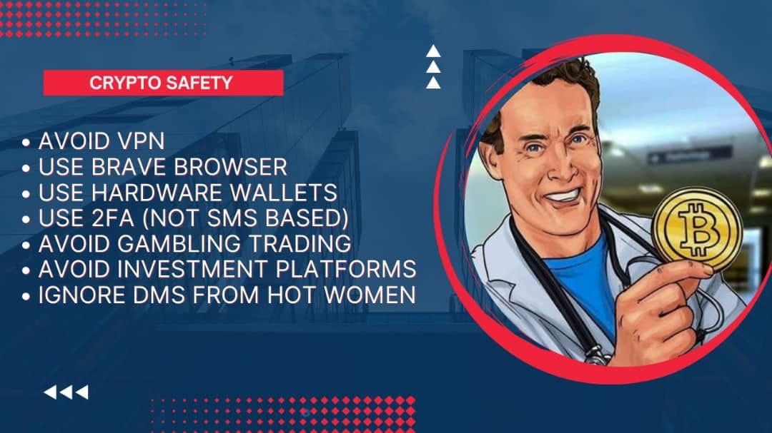Friendly Reminder, Crypto Safety 🦺 Avoid VPN | Kasonso-Cryptography on Binance Square