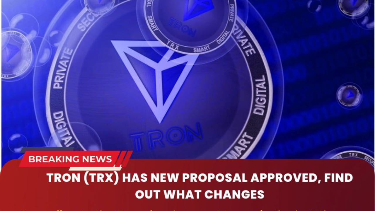 Tron (TRX) Has New Proposal Approved, Find out What Changes | CryptoExpert on Binance Square