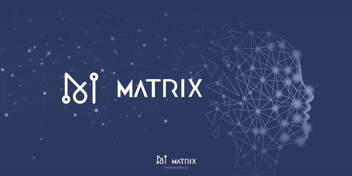 The rate of the virtual token Matrix AI Network (MAN) has in ...