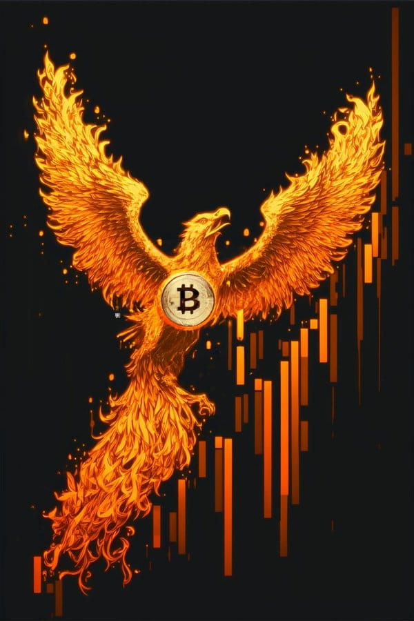 🔥 #Bitcoin is the phoenix rising from the ashes of fear, un | ABHISHEK ...