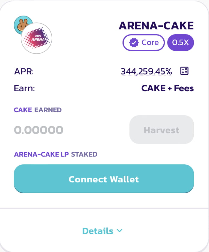 The $ARENA Farm and Syrup Pool are now live! 👉 $ARENA-CAKE ...