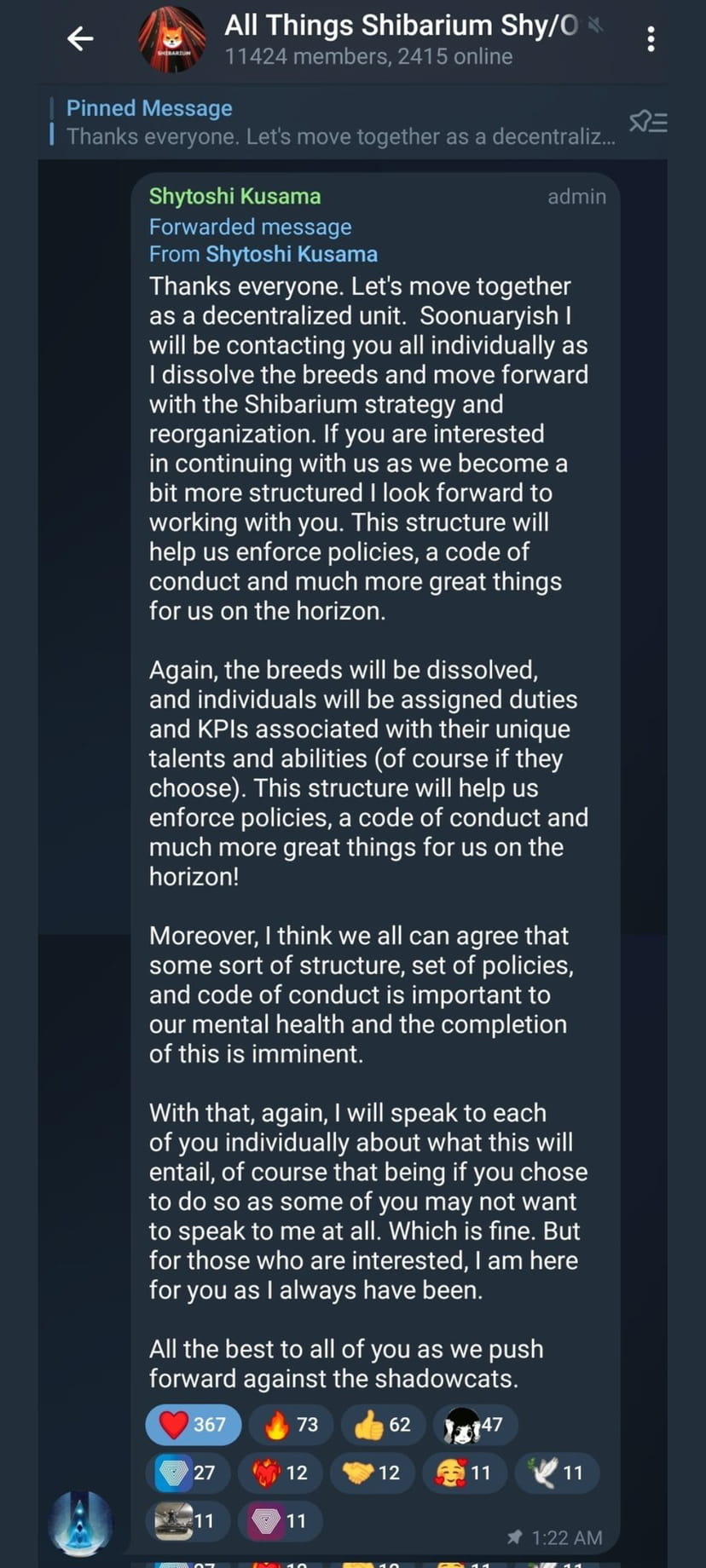 To protect Shibarium L2 security, Shytoshi Kusama ( #SHIB l | Shibarium ...