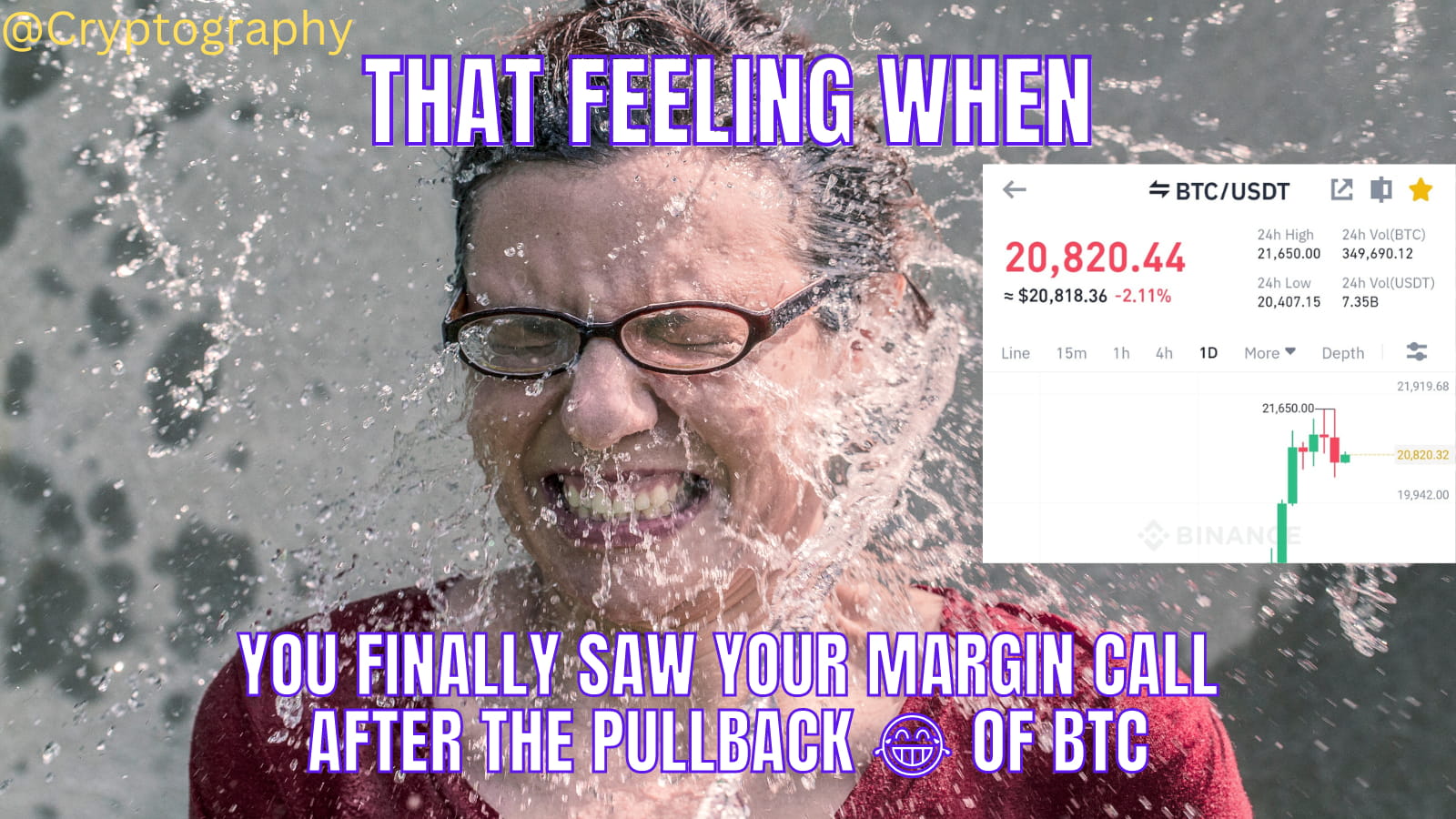 That feeling when you finally saw Bitcoin Margin Call befor | Kasonso-Cryptography on Binance Square