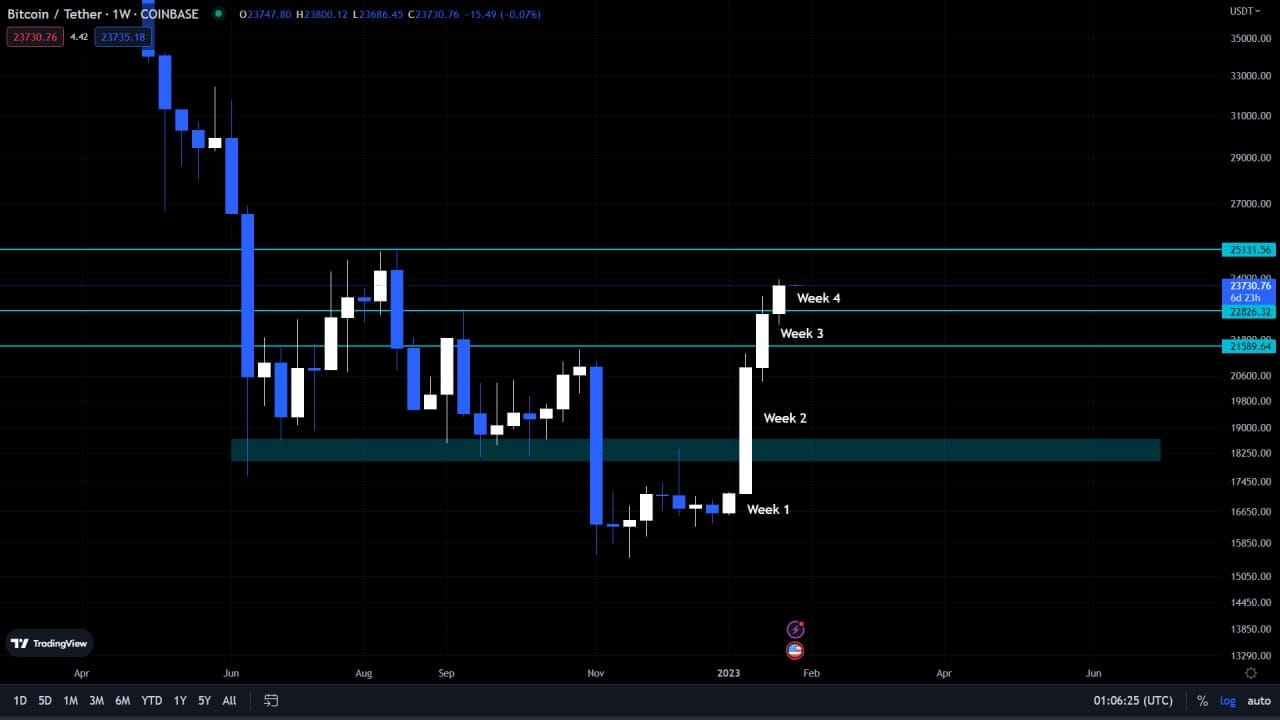 Bitcoin Weekly Chart Update | WumpuS on Binance Square