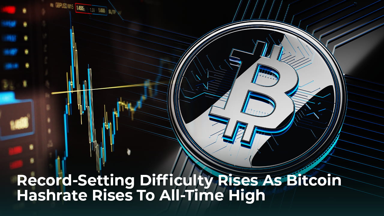 Record-Setting Difficulty Rises As Bitcoin Hashrate Rises To All-Time High | Cca123 on Binance ...