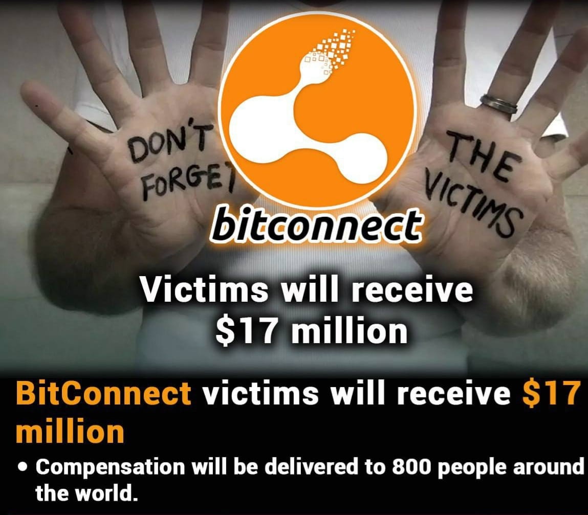 💥 BitConnect victims will receive $17 million ️Compensat | CryptoSpartans on Binance Square