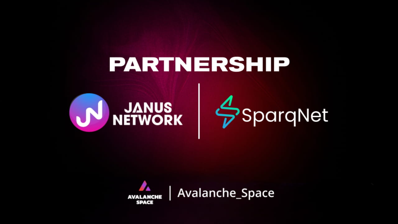 Janus Network Partnership with SparqNet | Avalanche Space on Binance Square