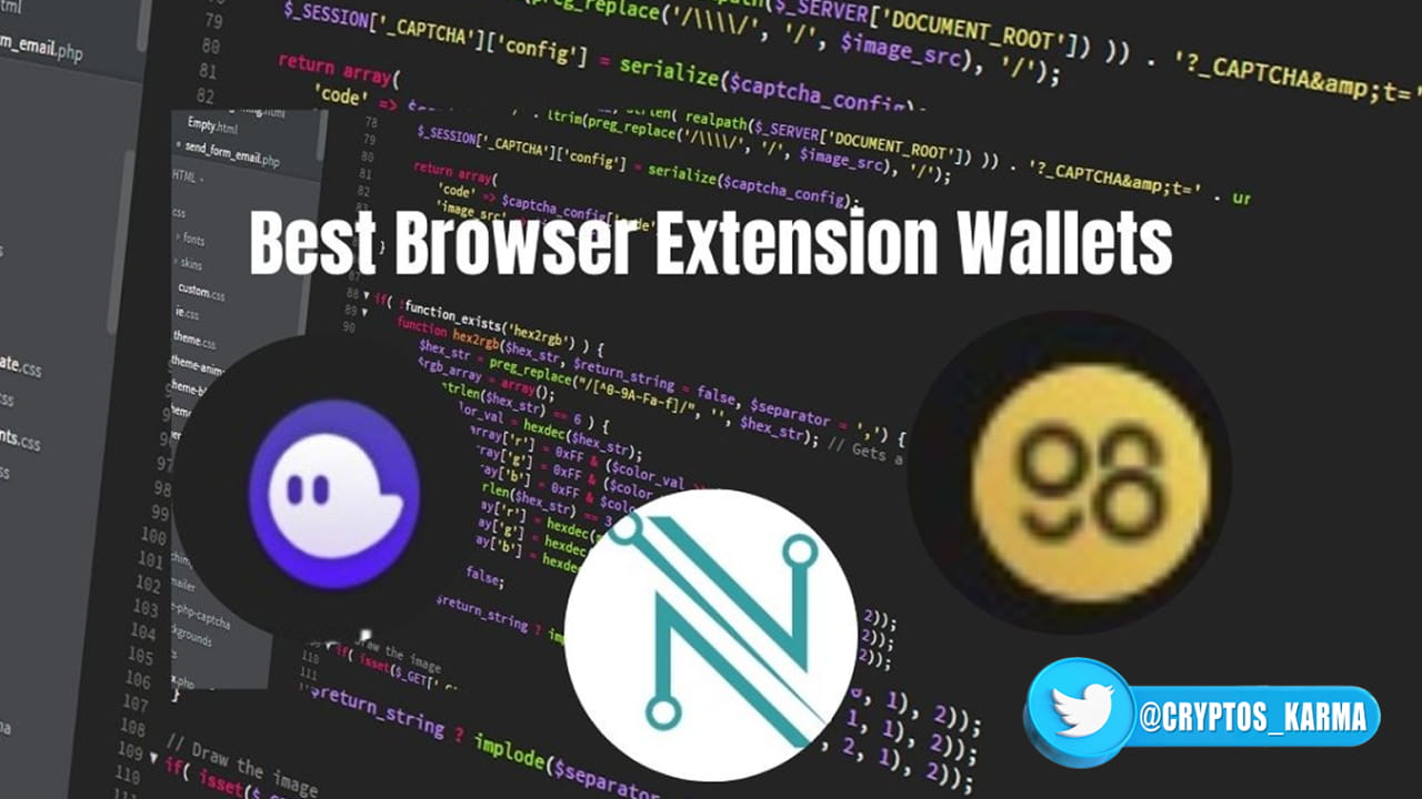The 3 Best Browser Extension Wallet Options | Cryptos_Karma on Binance ...