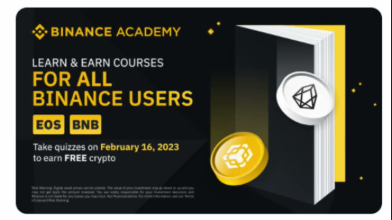 【EOS News】Don’t forget to participate in @Binance’s Learn and Earn Program | Cannon Community on ...
