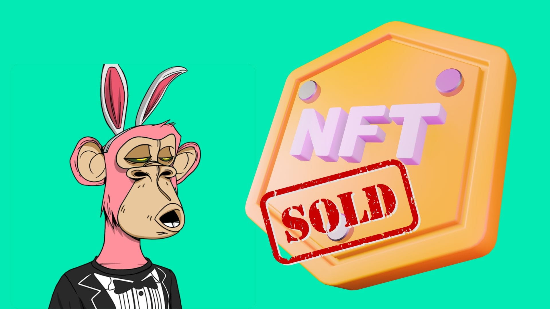 Yesterday February 22nd, NFT token BAYC #5112 was sold for $ | Blue ...