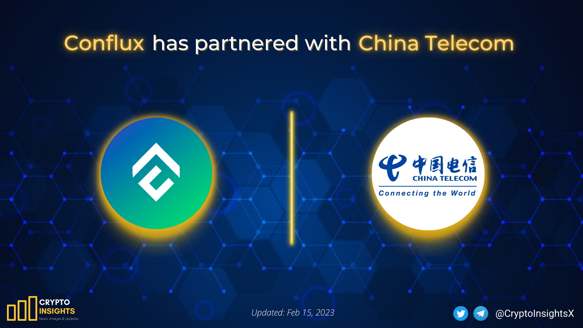 Conflux_Network has partnered with China Telecom, 2nd larges | Crypto ...