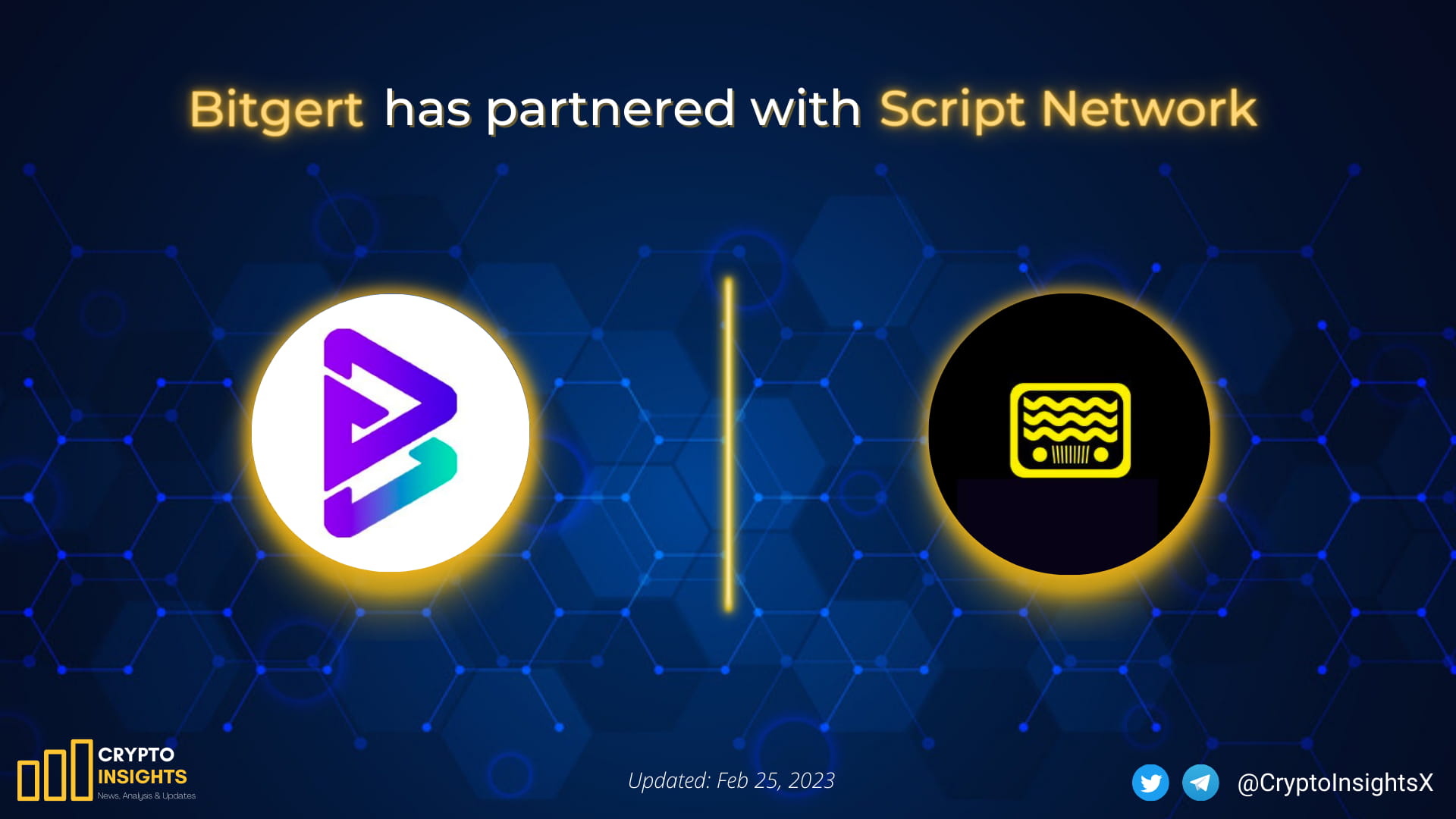 bitgertbrise has partnered with @script_network #Bitgert - | Crypto Insights on Binance Square