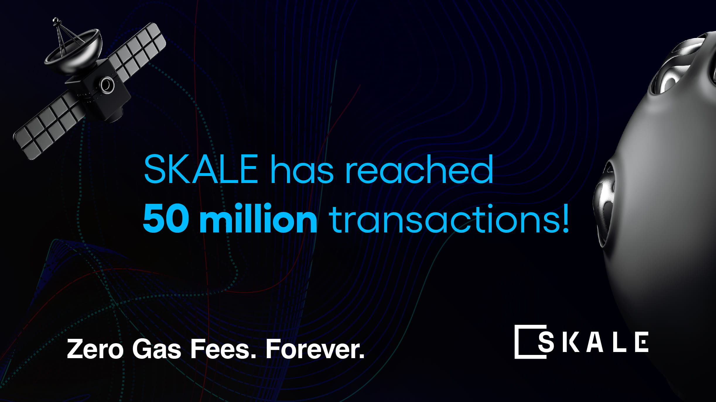 SKALE has officially passed 50 MILLION transactions on Mainn | ZTH ...