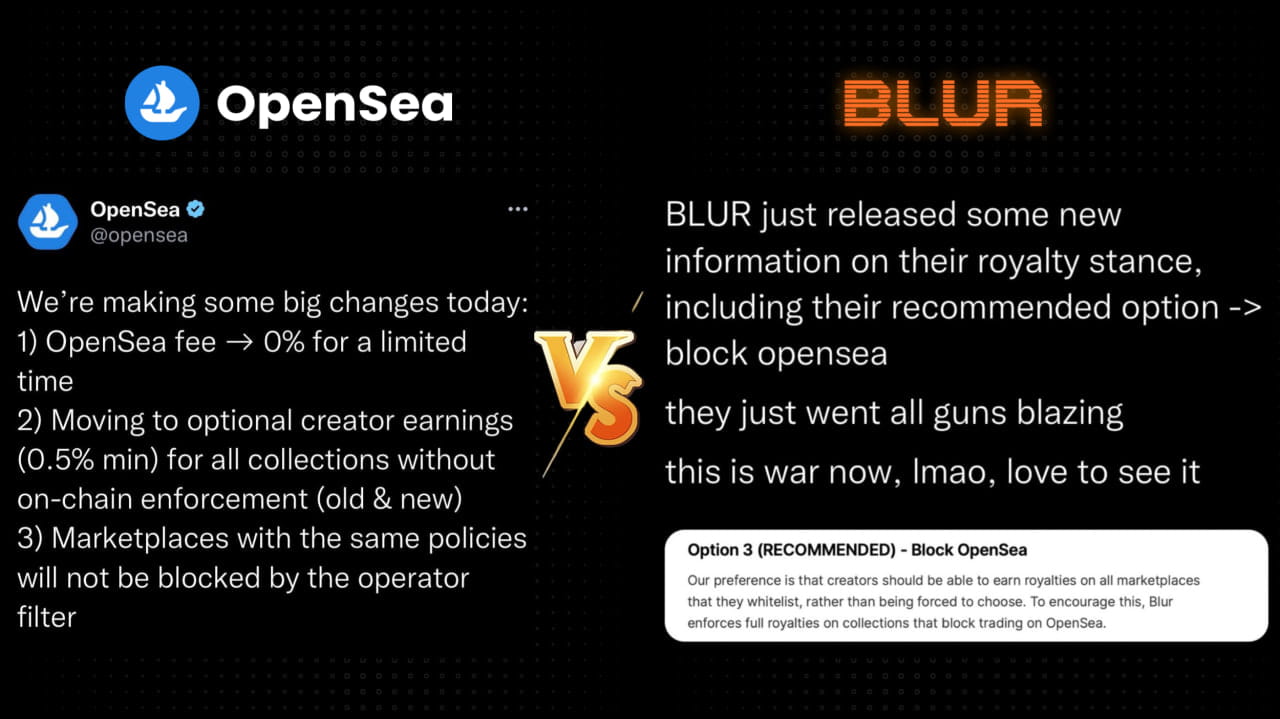 OpenSea vs Blur, Q1 2023 Opensea has made significant chang | LucidHoang on Binance Square