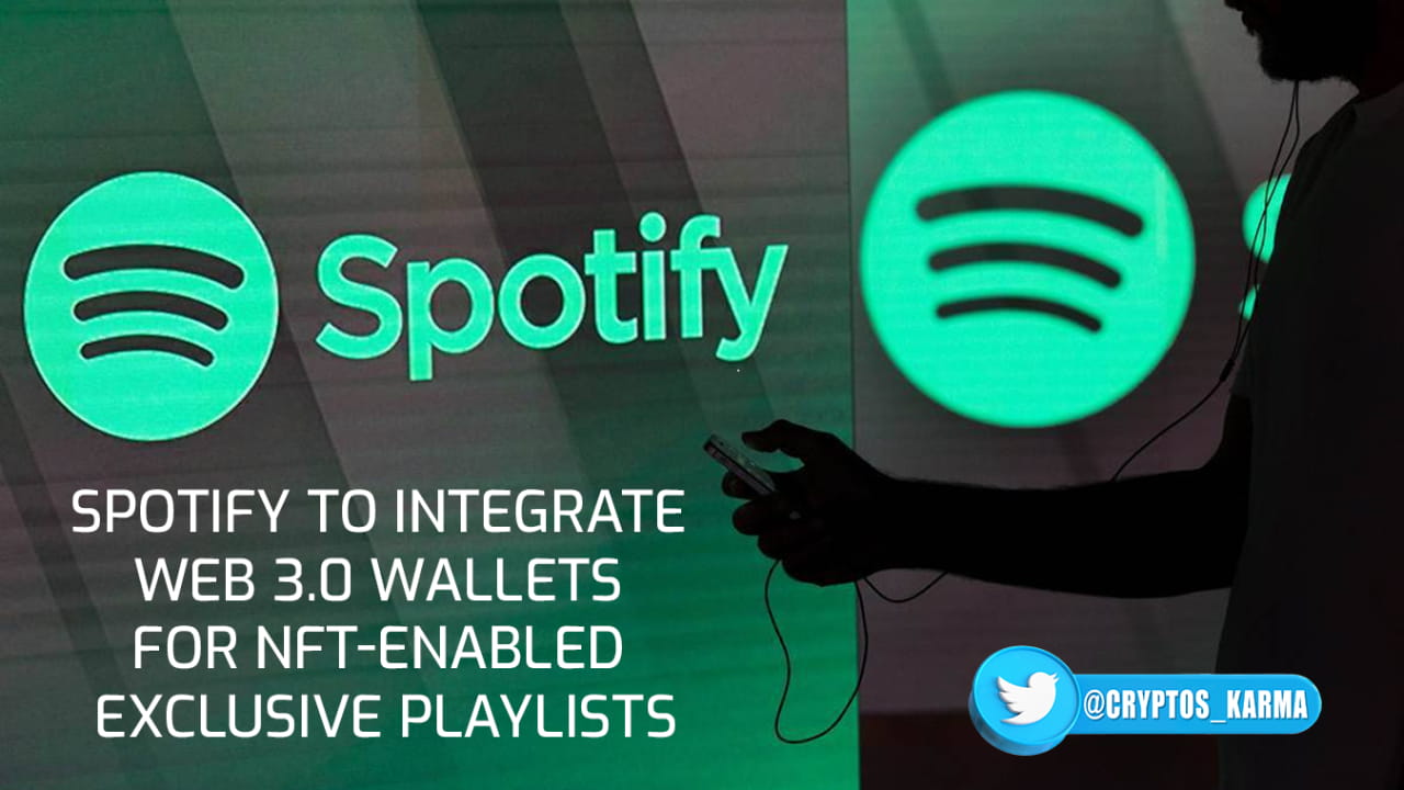 Spotify to Integrate Web 3.0 Wallets For NFT-Enabled Exclusive PlaylistsCoin GabbarCGT | Cryptos ...