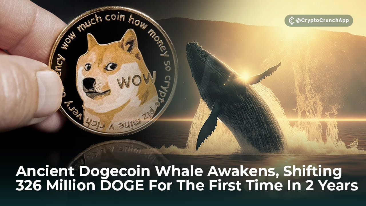 Ancient Dogecoin Whale Awakens, Shifting 326 Million DOGE For The First ...