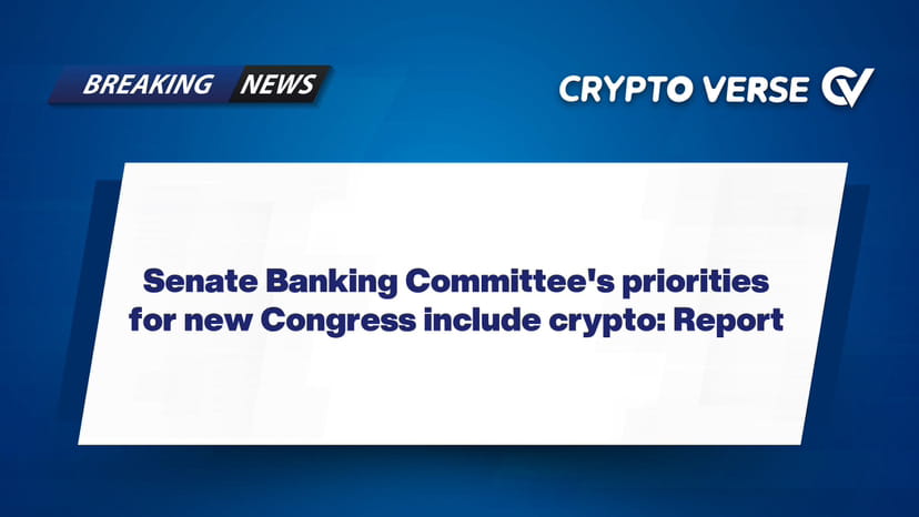 Senator Tim Scott, who became the committee ranking member f | Crypto Verse on Binance Square