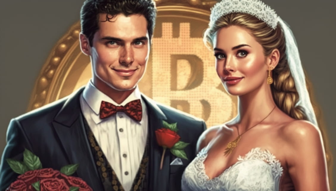 Did you know that the first ever blockchain-based marriage w | Crypto Maniac on Binance Square