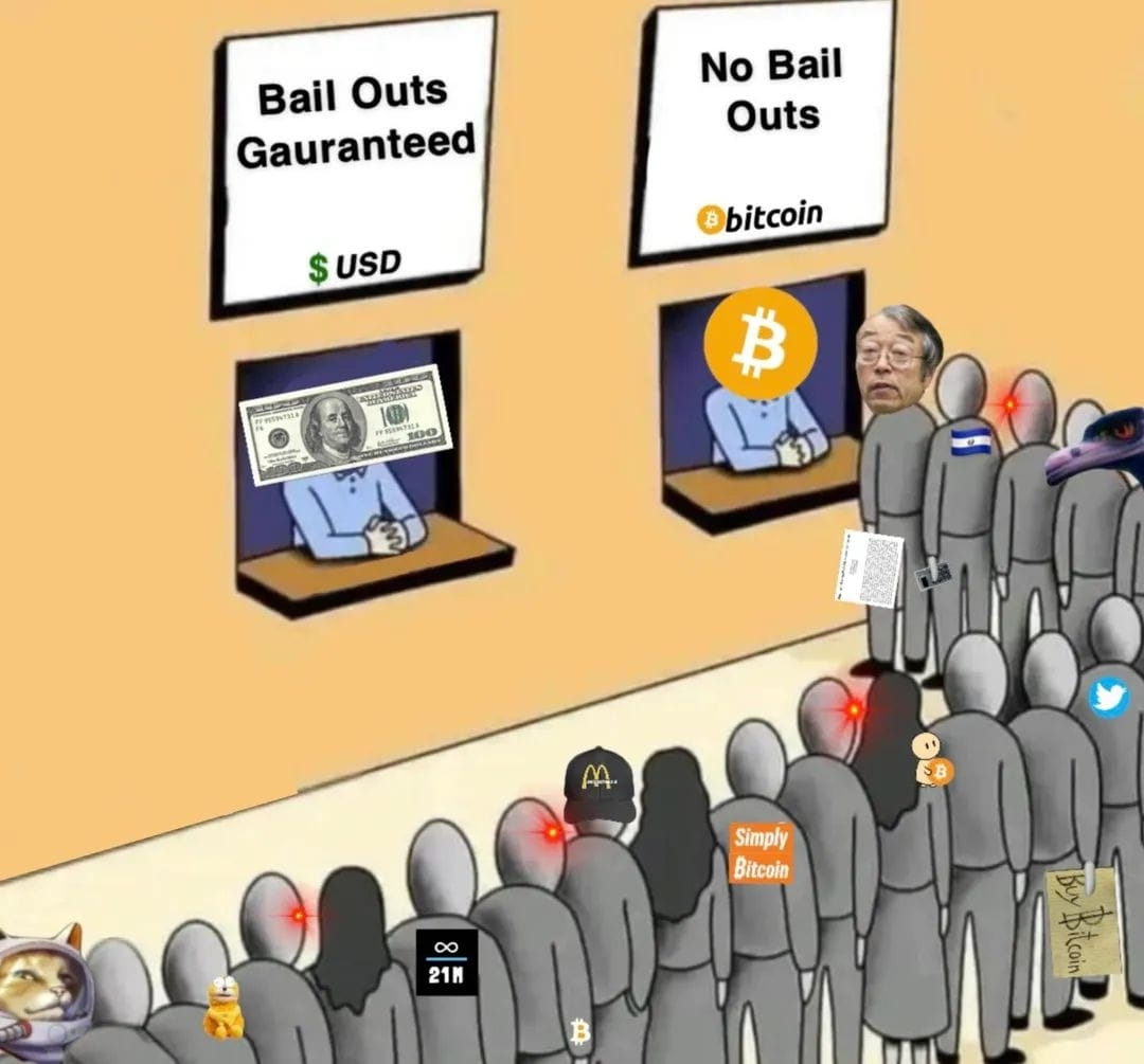 There are no bailouts for #bitcoin #BTC #crypto2023 #Excha | Kri on ...