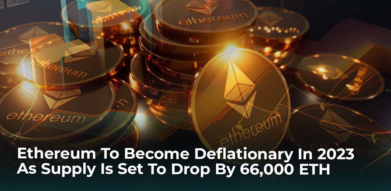 Ethereum To Become Deflationary In 2023 As Supply Is Set To | BERIT on Binance Square