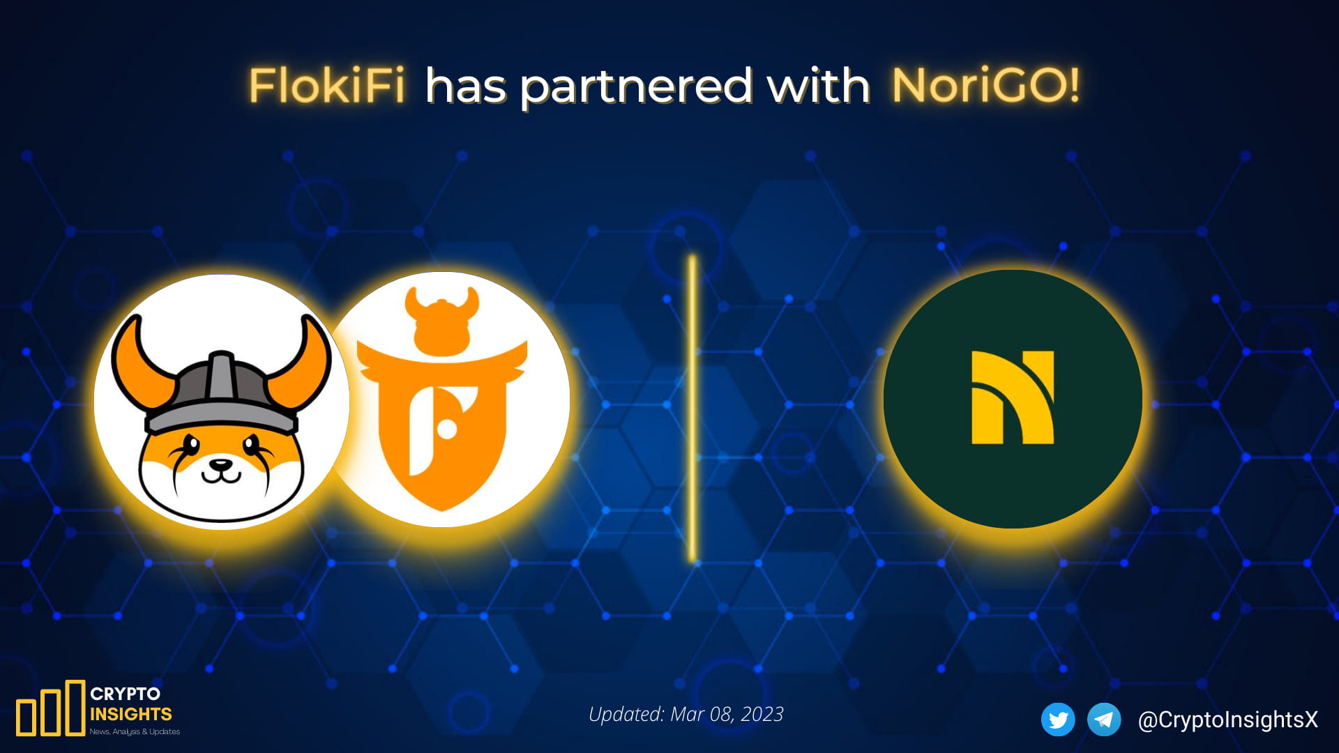 FlokiFi has partnered with @NoriGO_Official #NoriGO! is a s | Crypto ...