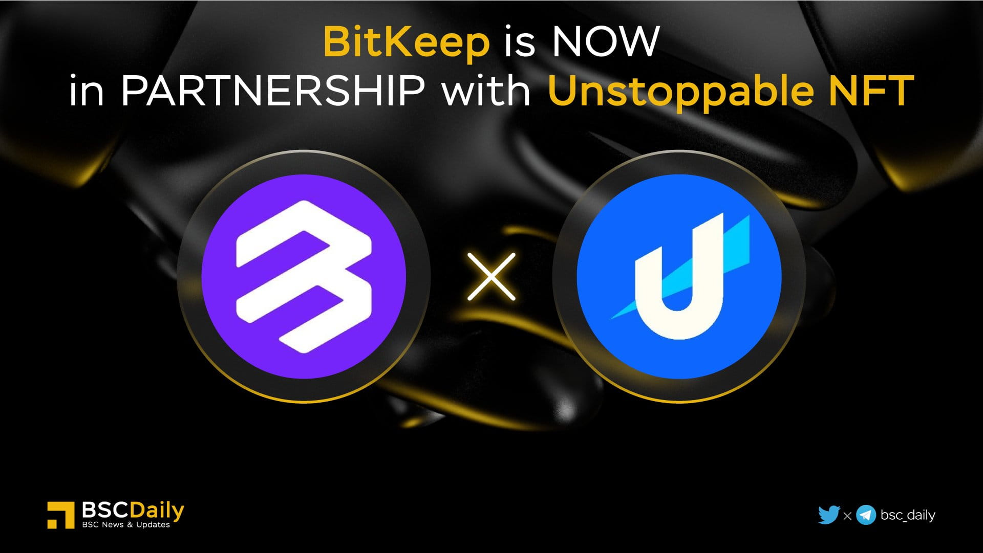 🎉 BitKeep Wallet Partnership with unstoppable.nft 🔥 BitK | BSCDaily on Binance Square