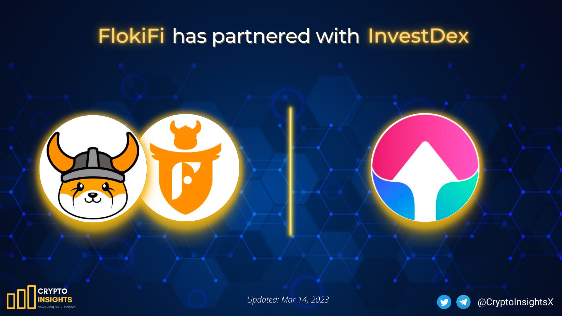 📢 @FlokiFi has partnered with @InvestDexio #Binance is a | Crypto Insights on Binance Square