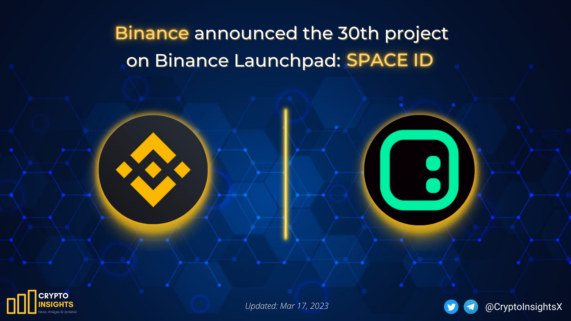 📢 @binance announced the 30th project on #Binance Launchpad | Crypto ...