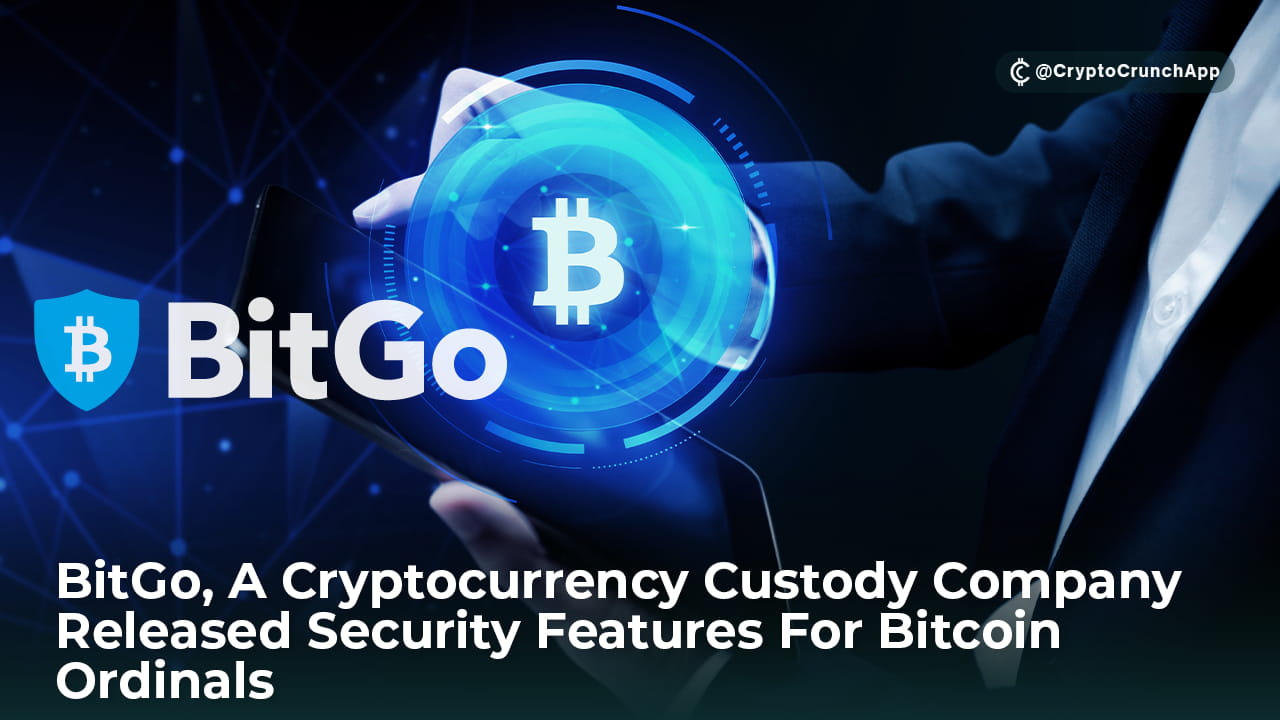 BitGo, A Cryptocurrency Custody Company Released Security Features For ...