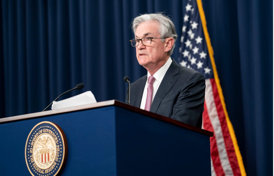 Fed Chairman Jerome Powell stressed that no decision has bee | 楠言楠哥-币圈 ...