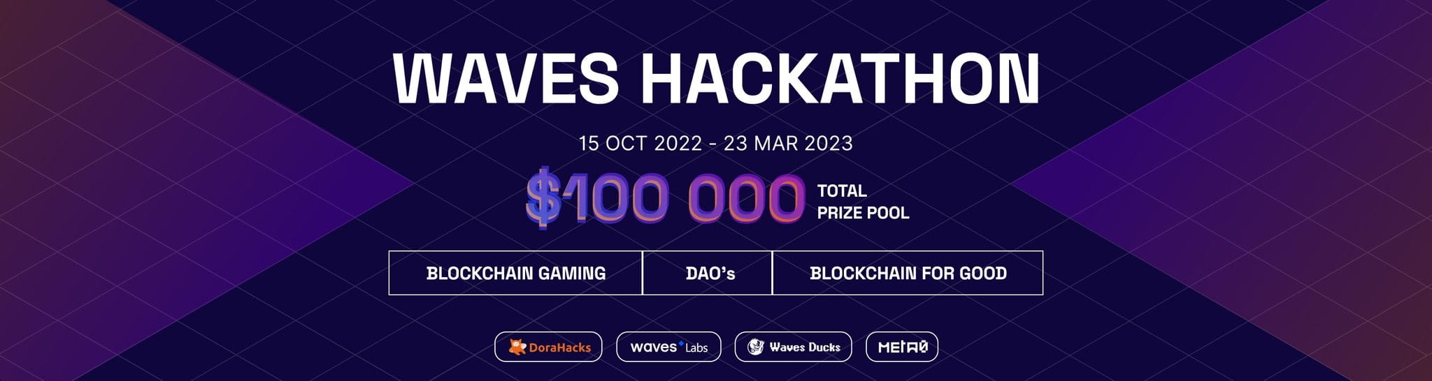 Last week for Waves Global Hackathon If you're building on | DoraHacks ...