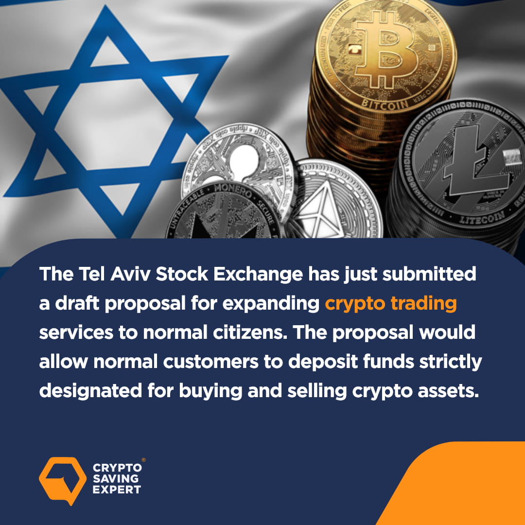 Tel Aviv Stock Exchange wants to allow its clients to trade | Crypto Saving Expert on Binance Square