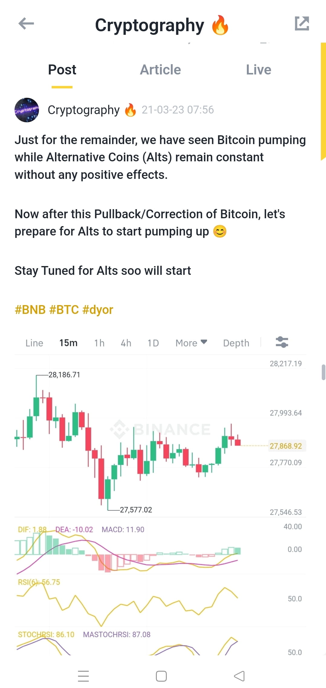Let's remember this post since it has been broadcasted this | Kasonso-Cryptography on Binance Square