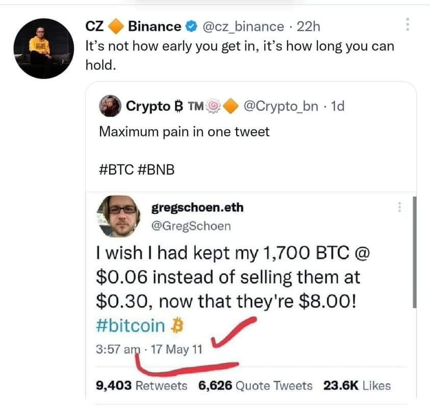 message from Binance CEO-CZ #BTC | Kasonso-Cryptography on Binance Square