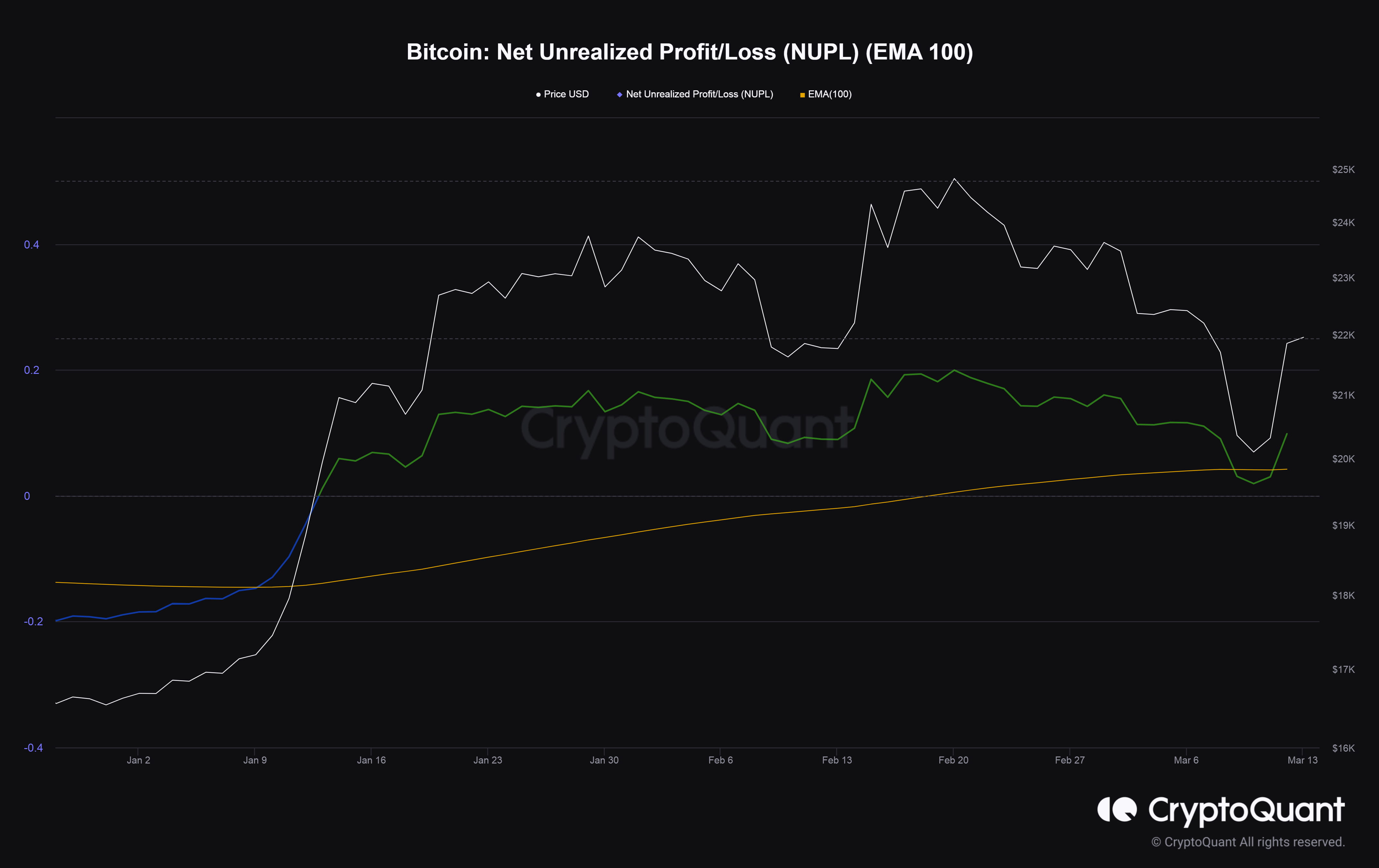 Bitcoin: Net Unrealized Profit/Loss (NUPL) (EMA 100) #Binan | Crypto ...