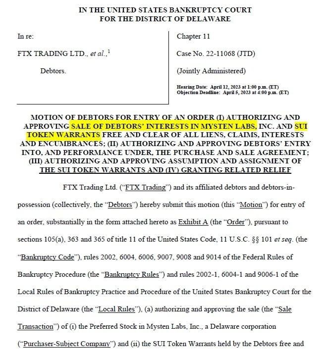 #FTX locks in $96 million deal to sell Mysten Labs shares | Techandtips123 on Binance Square