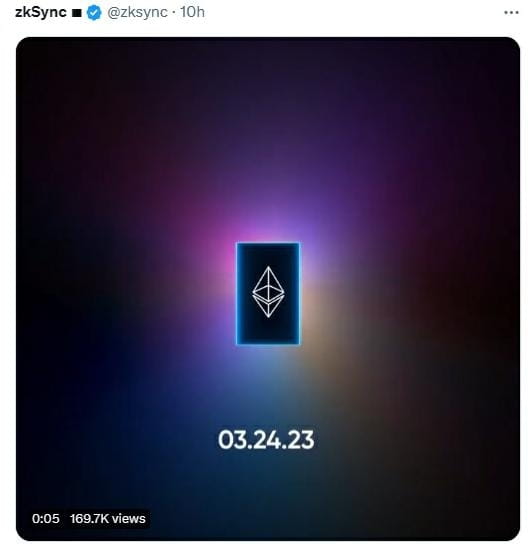 What does zkSync official tweet mean? ? ? Is the airdrop ann | Jiessie关浩 on Binance Square
